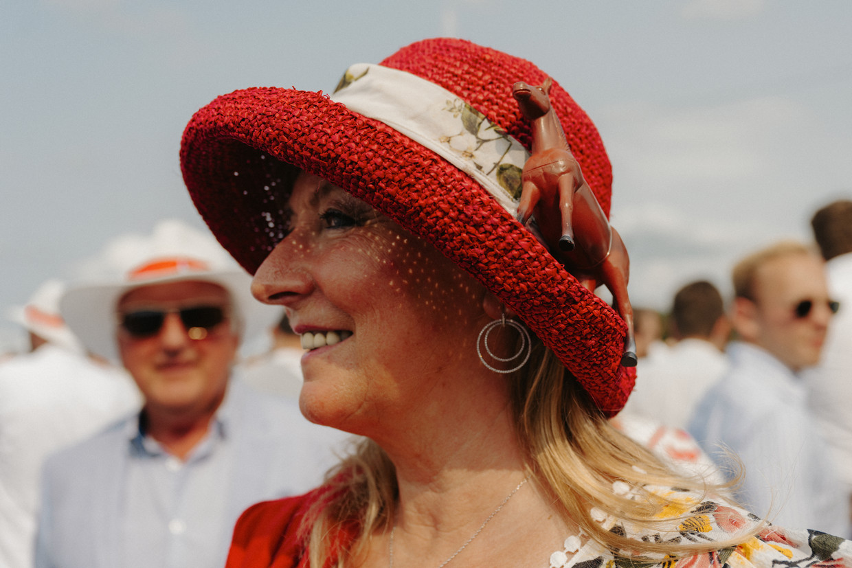 Jaarlijks traditie tijdens Waregem Koerse: kleurrijke hoeden spotten