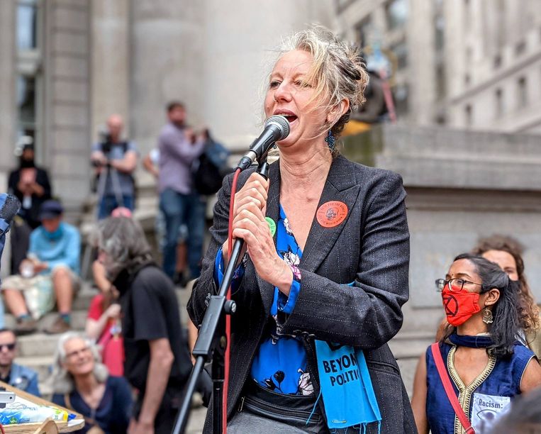 Gail Bradbrook, oprichter Extinction Rebellion: ‘Als we ons gedrag niet ...