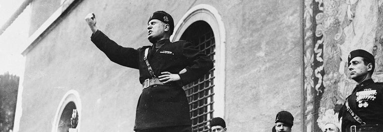 Benito Mussolini, peetvader van de moderne populisten: ‘Adolf Hitler ...