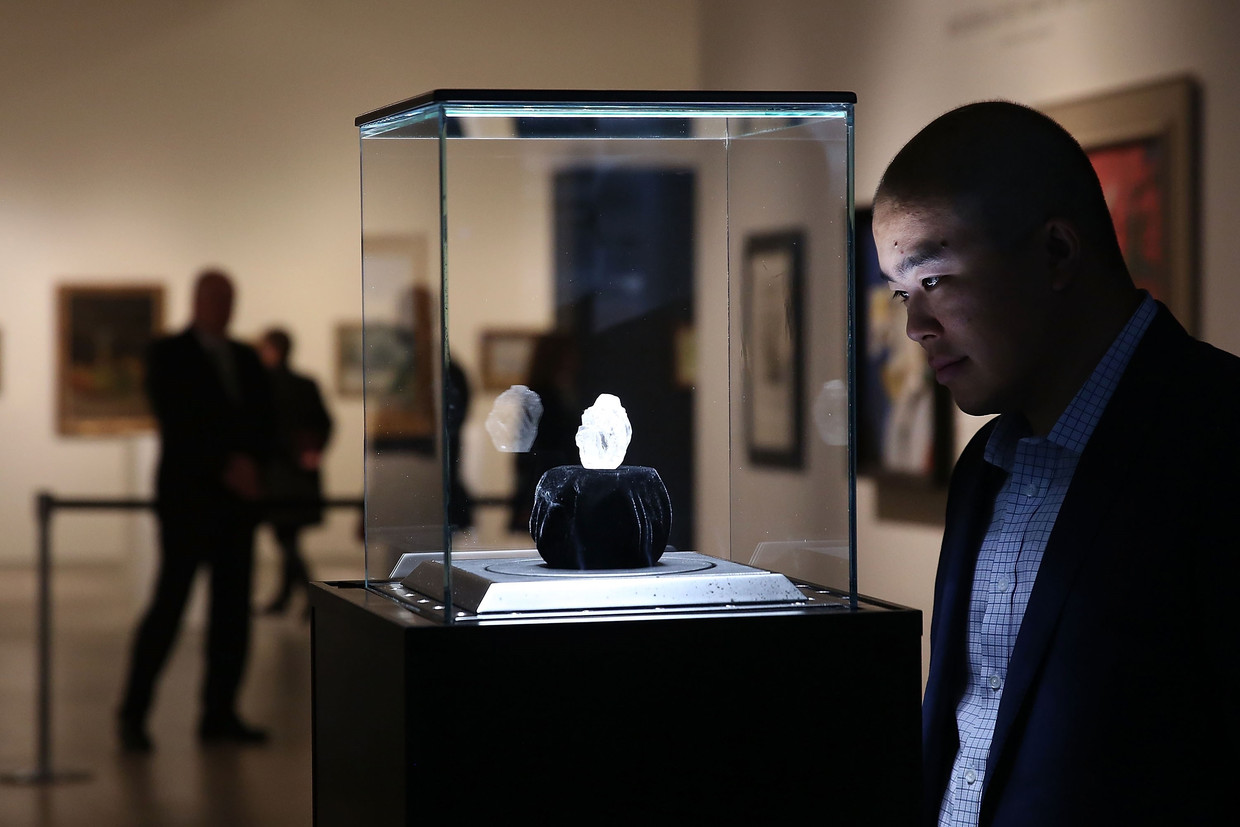 Grootste ruwe diamant ter wereld verkocht voor 45 miljoen euro