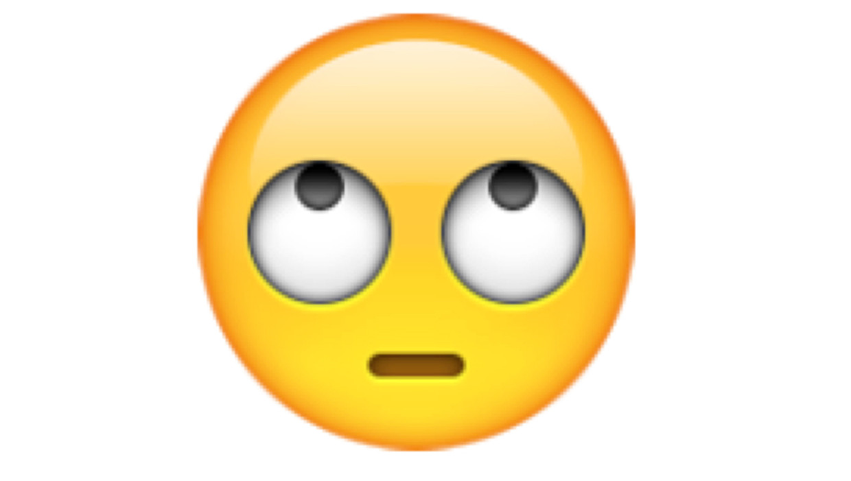 Geen ontsnappen aan emoji met rollende ogen | De Morgen