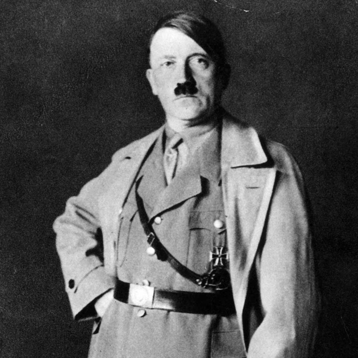 Hitlers geboortestad zit verveeld met lookalike van nazileider