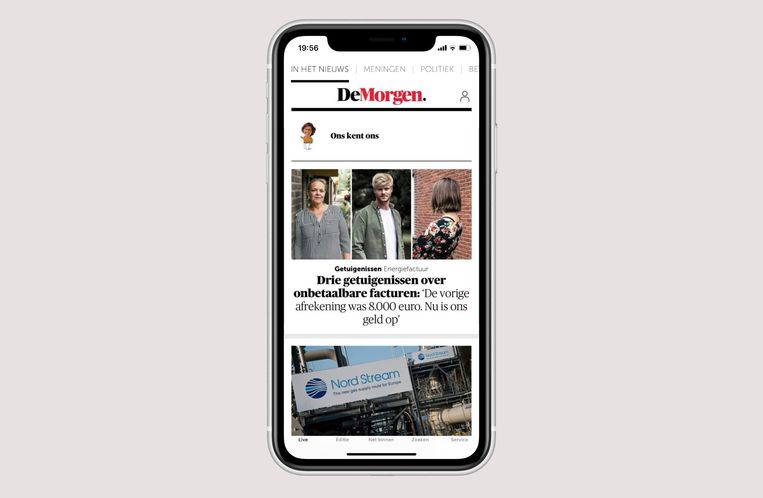 Lees de digitale krant vandaag gratis | De Morgen