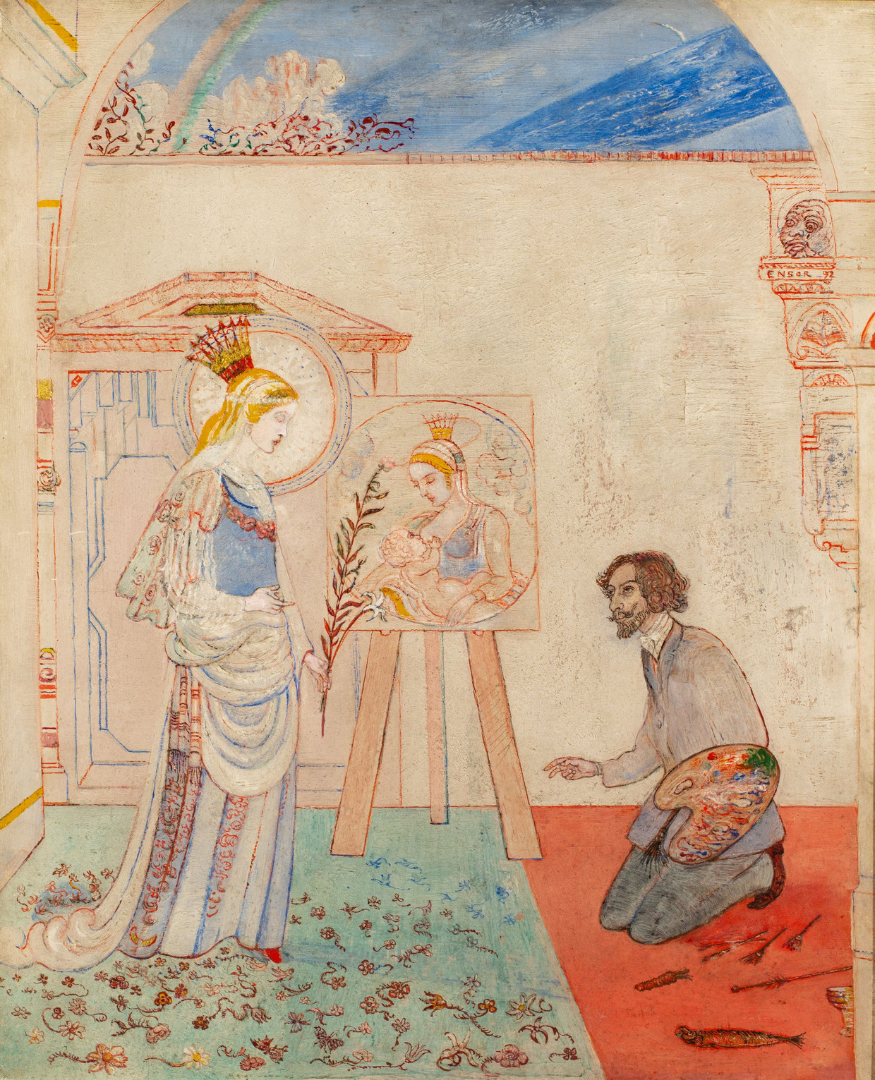 Vlaanderen verwerft werk van Ensor voor 3,75 miljoen euro | De Morgen