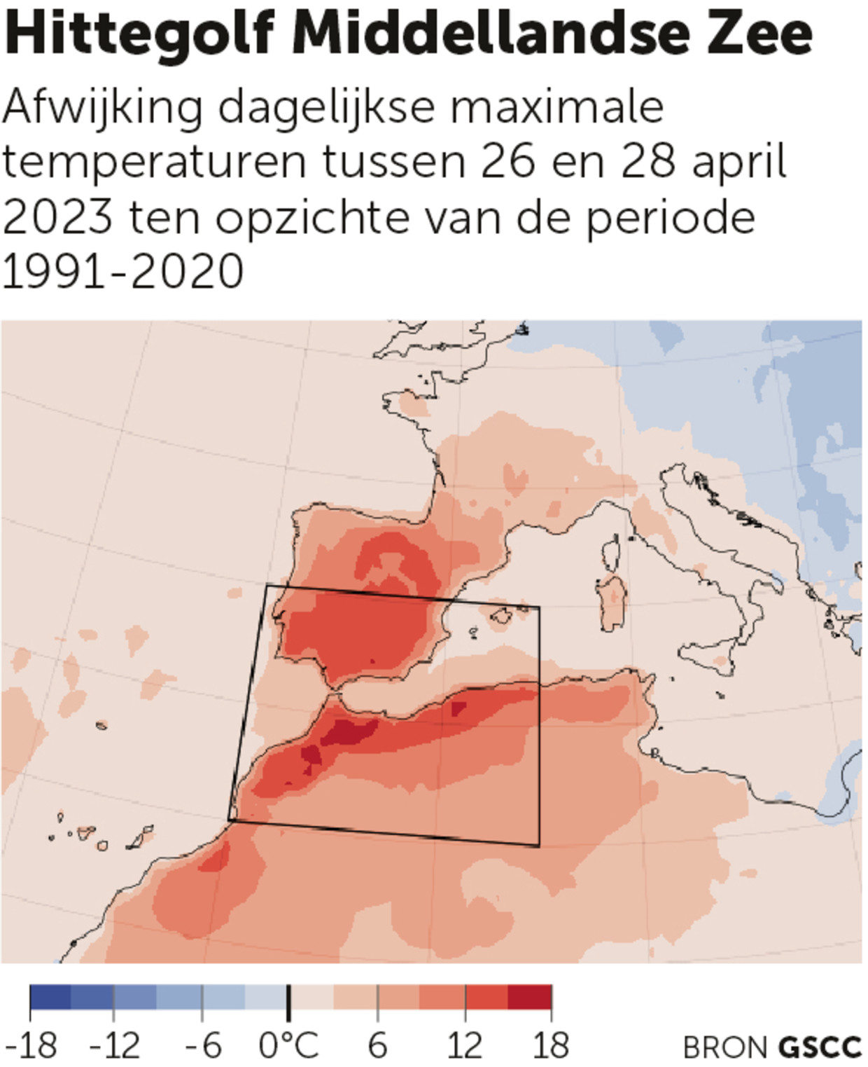 Twintig graden warmer dan normaal in Spanje en Portugal: ‘Zonder ...