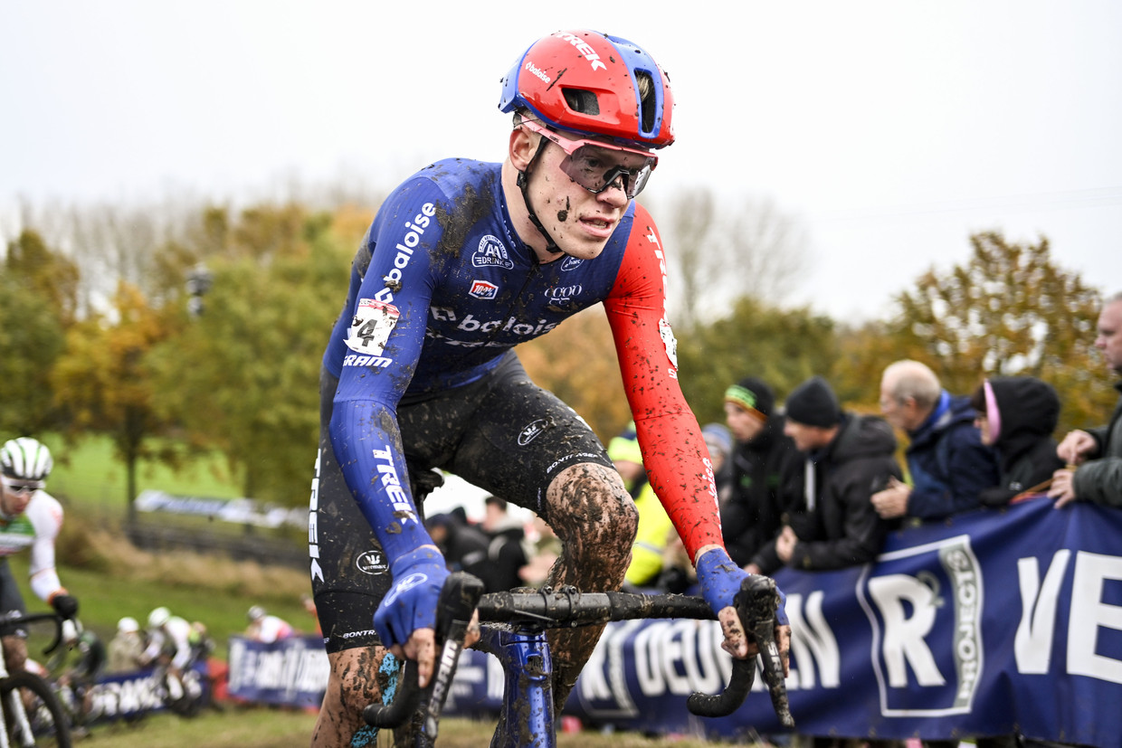 Pim Ronhaar is de verrassende winnaar in Wereldbeker veldrijden Dendermonde